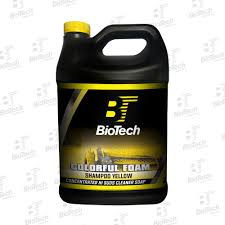 BioTech Colorful Foam Shampoo Yellow – The Detail Culture